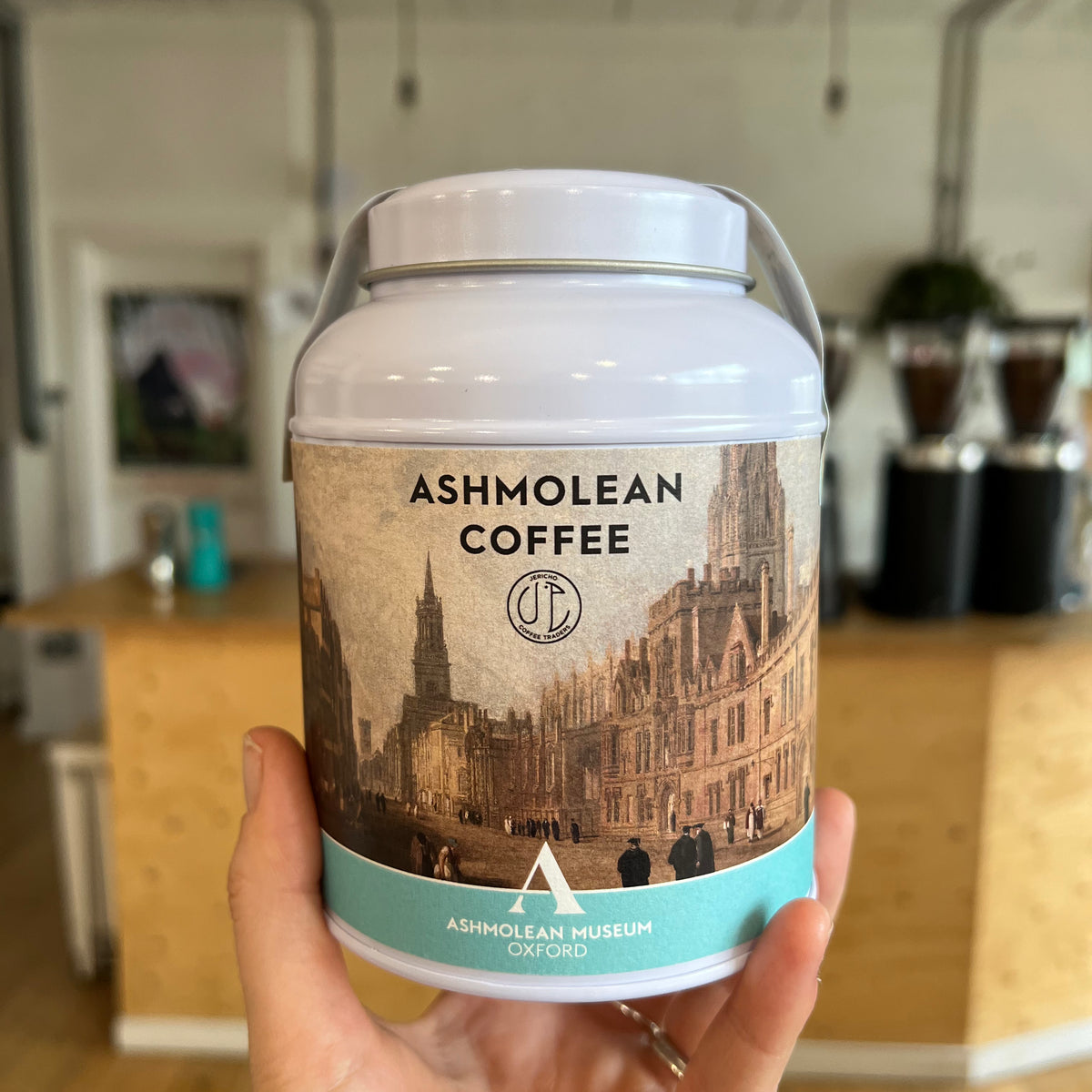 Ashmolean Speciality Coffee Tin | Jericho Coffee Traders