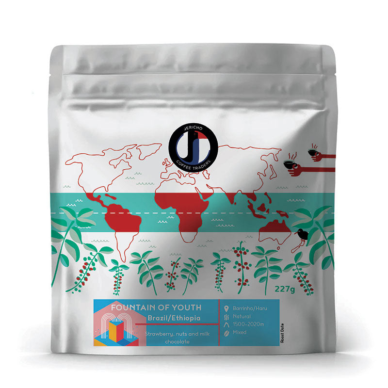 Fountain of Youth Speciality Coffee | Brazil & Ethiopia | Beans & Ground – Jericho Coffee Traders